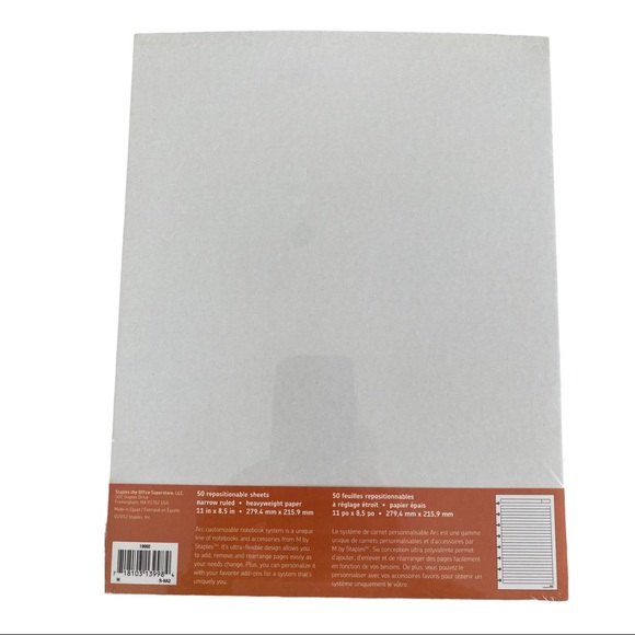 Staples | Office | Staples Arc Notebook System Paper Poly Dividers ...